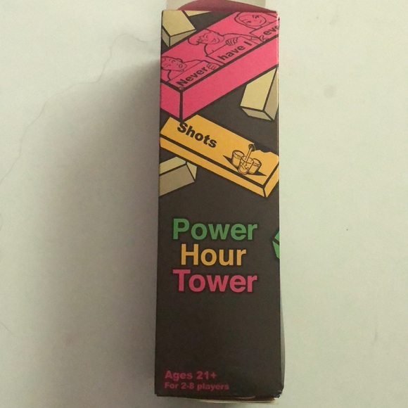 Powerhourtower | Toys | Power Hour Tower Drinking Game | Poshmark